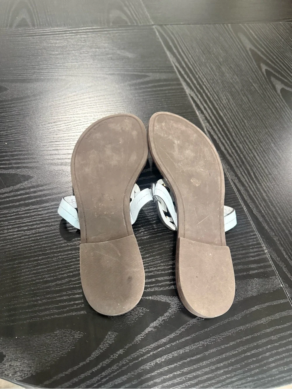 Tory Burch | Shoes | Tory Burch Baby Blue Miller Thong Sandals | Poshmark